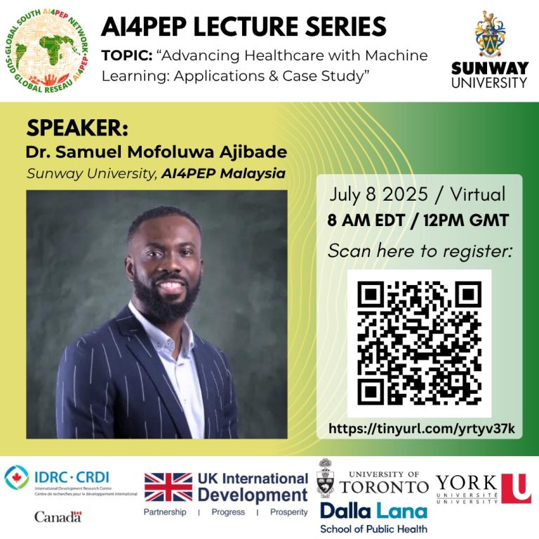 Advancing Healthcare with Machine Learning Applications: Highlights from the AI4PEP Lecture ...